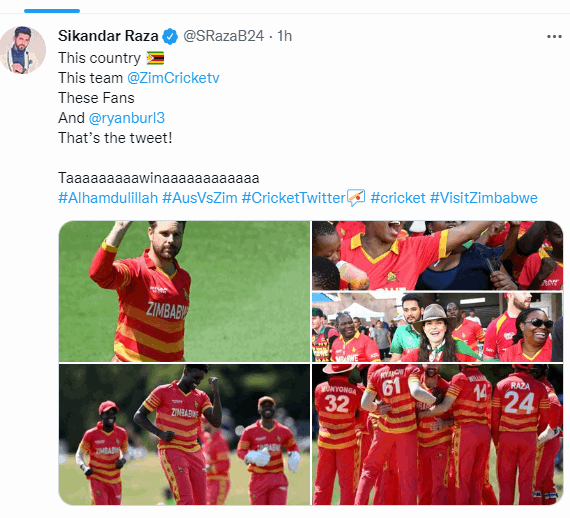 Chevrons blaze on with first ever win against Aust...