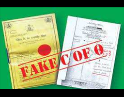 Man submits fake documentation to change registrat...