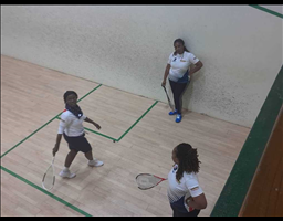 Finally Zim women squash players in their own leag...