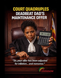 Court Quadruples Man’s Maintenance Offer